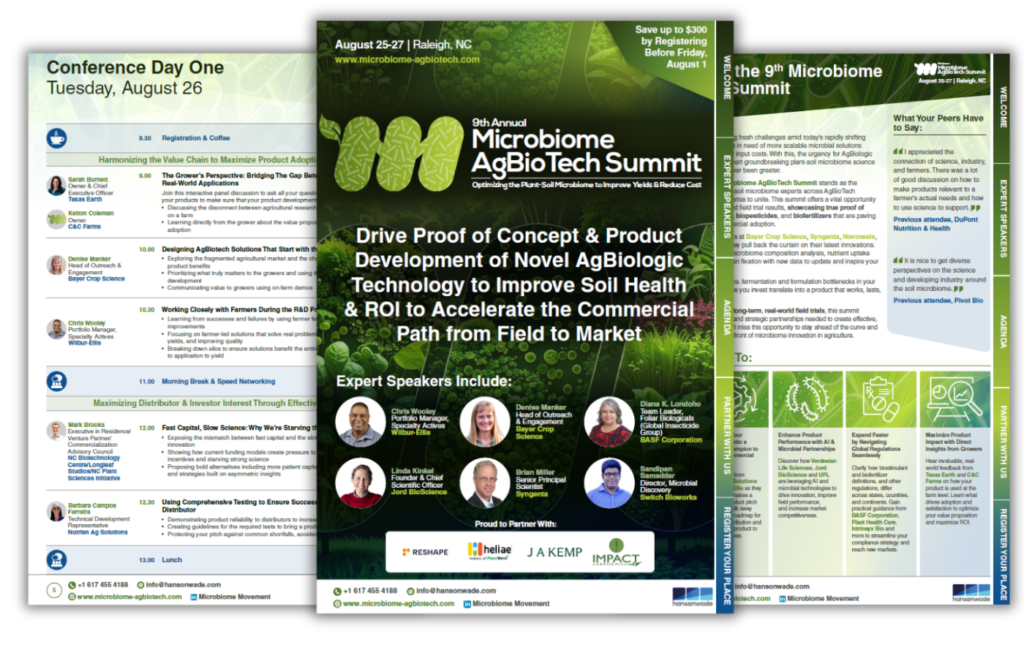 9th Microbiome AgBioTech Summit 2025